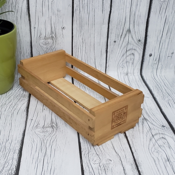 Storage & Organization | Vintage Napa Valley Wood Crate | Poshmark